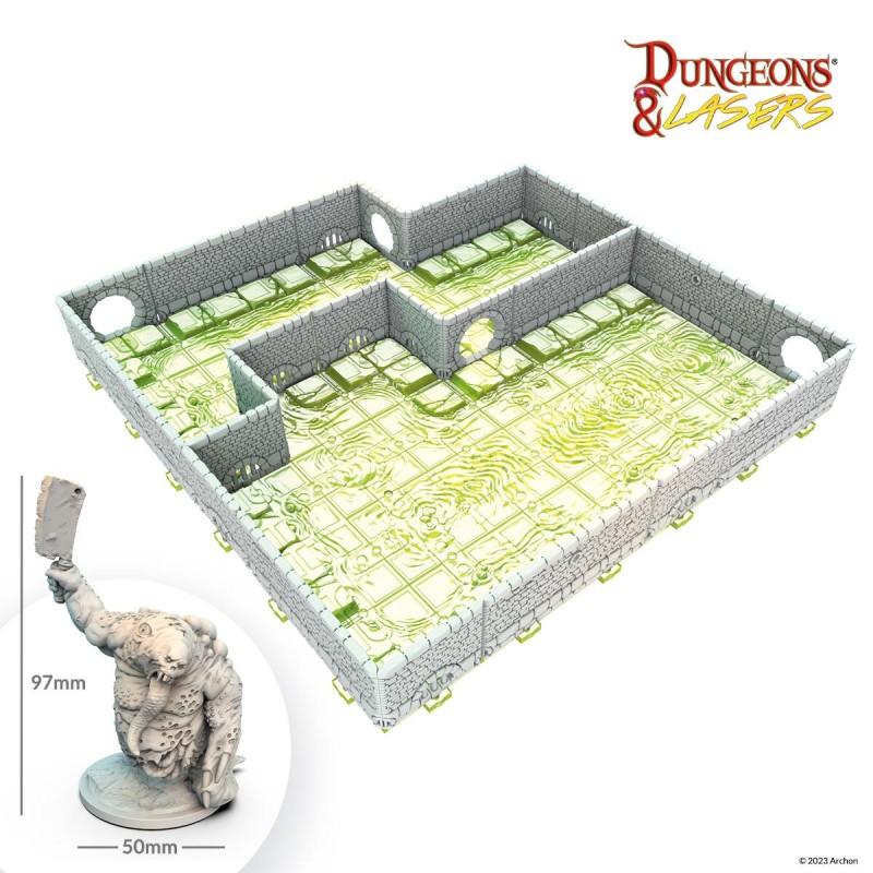 Dungeons & Lasers - Décors - AI Center