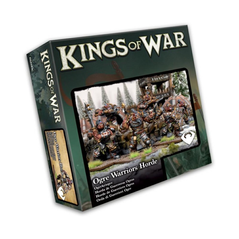 KINGS OF WAR - OGRES - HORDE DE GUERRIERS