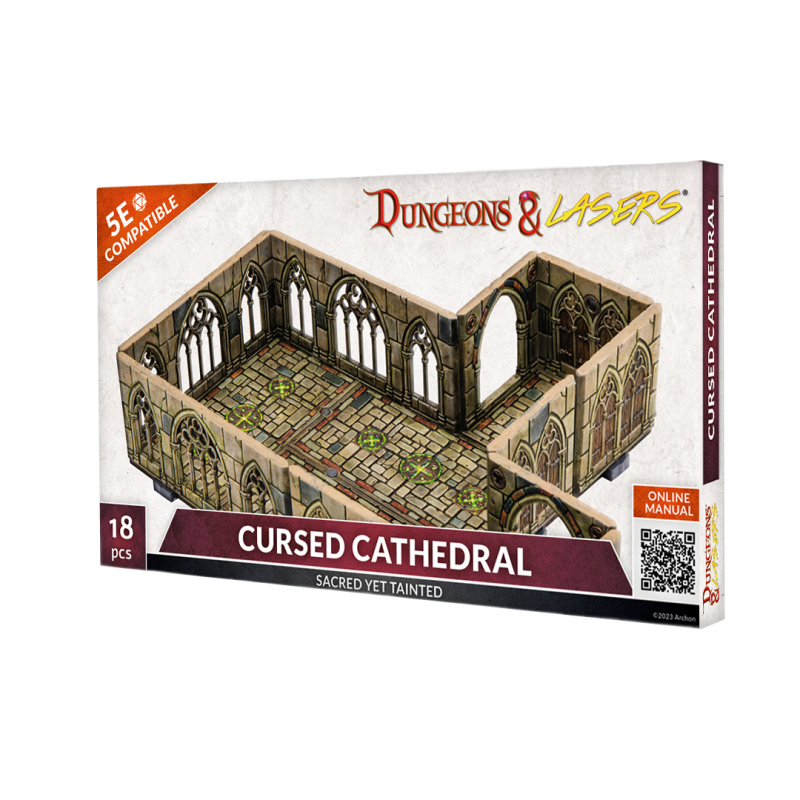 Dungeons & Lasers - Décors - Cursed Cathedral