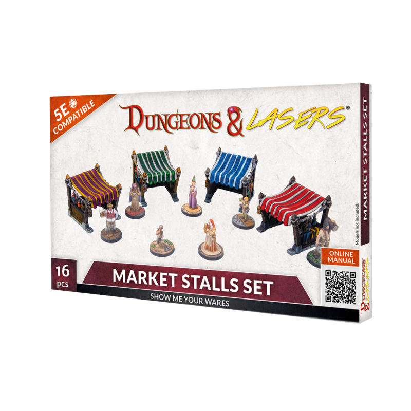 Dungeons & Lasers - Décors - Market Stalls Set
