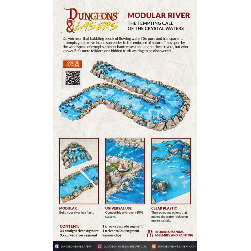 Dungeons & Lasers - Décors - Modular River