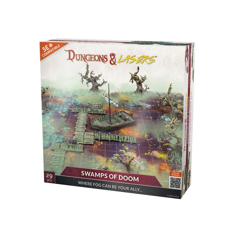 Dungeons & Lasers - Décors - Swamps Of Doom