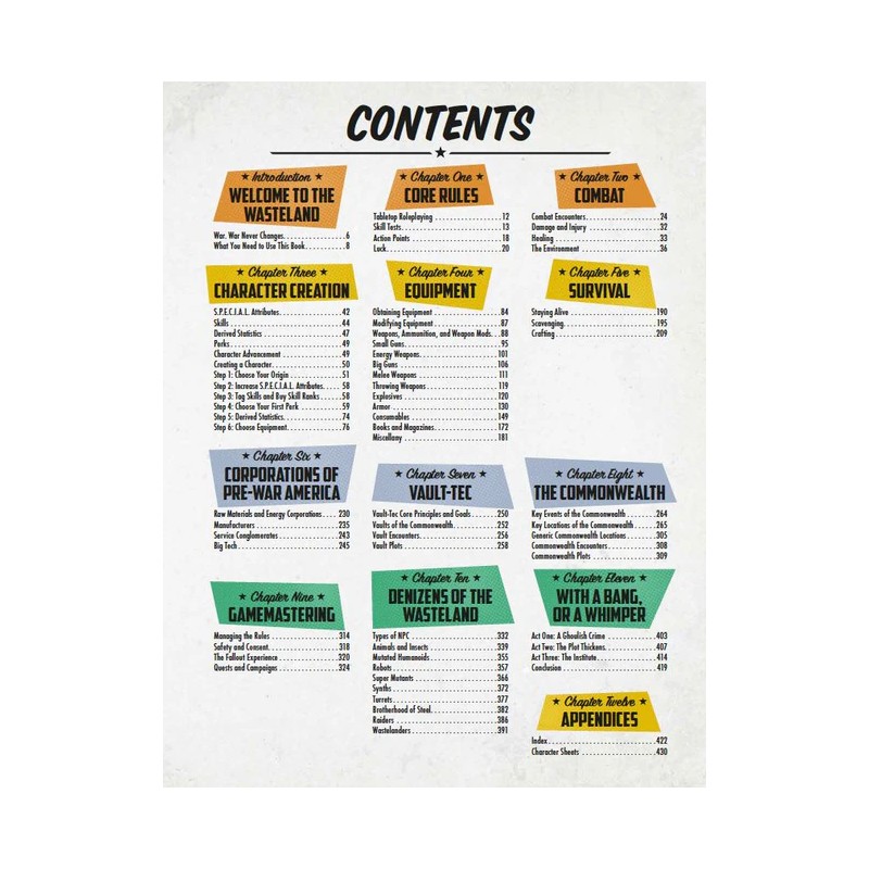 Fallout : The Roleplaying Game - Core Rulebook (ENG)
