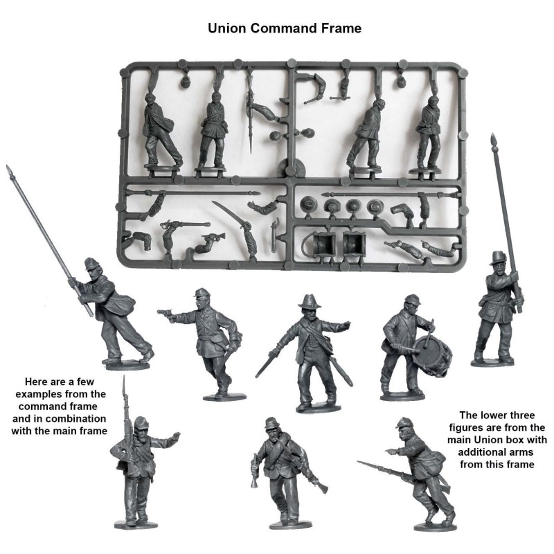 Perry Miniatures - American Civil War Union Infantry in sack coats ...