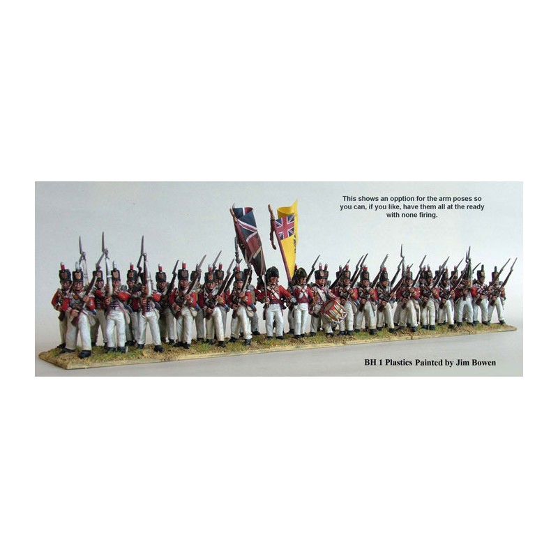 Perry Miniatures - Plastic Napoleonic British Line Infantry box set ...