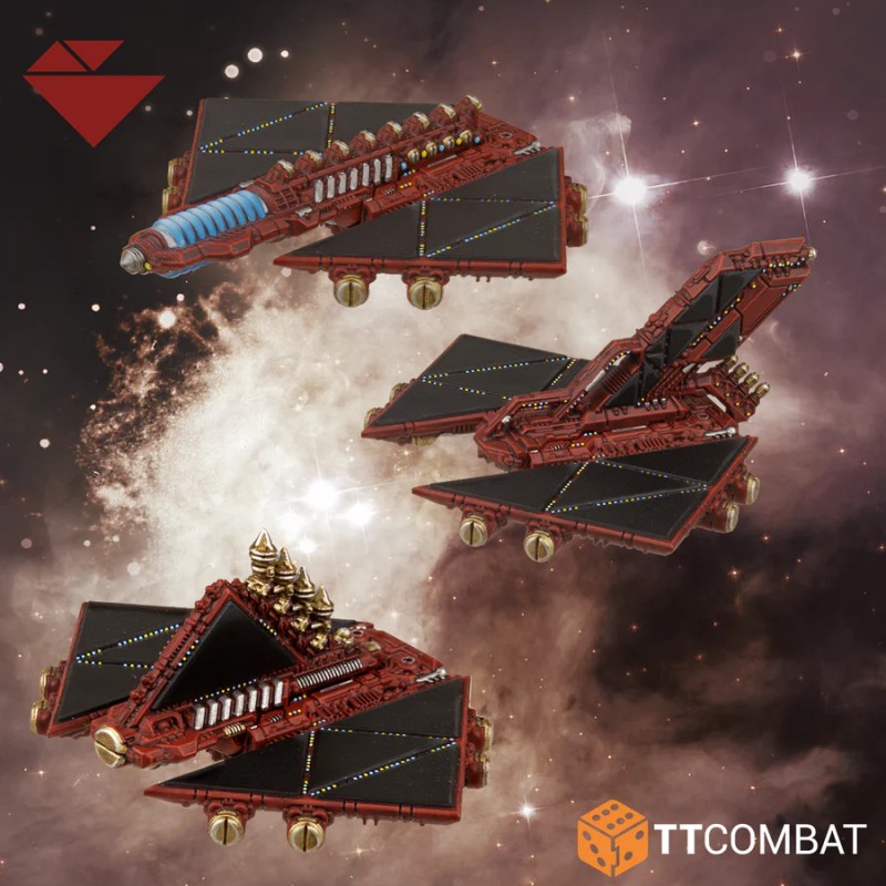 Dropfleet Commander - Bioficers Light Ships