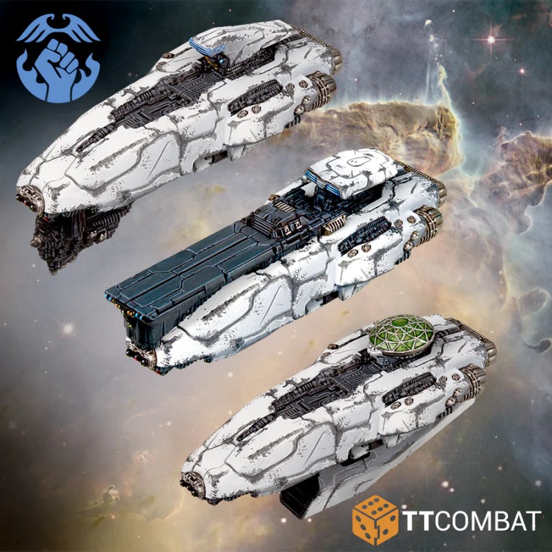 Dropfleet Commander - Resistance Light Ships