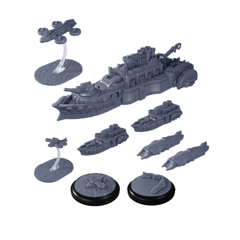 Dystopian Wars - Union Long Range Squadrons