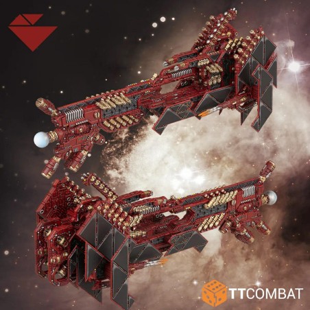 Préco - Dropfleet Commander - Bioficer Battleship