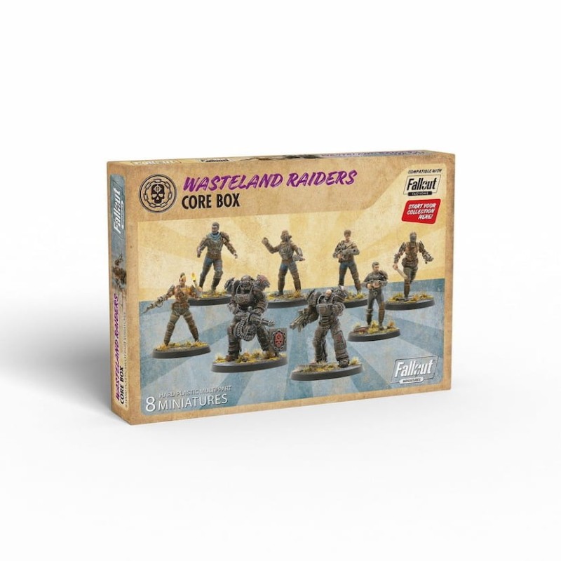 Préco - Fallout Wasteland Warfare - Wasteland Raiders Core Set (Plastic)