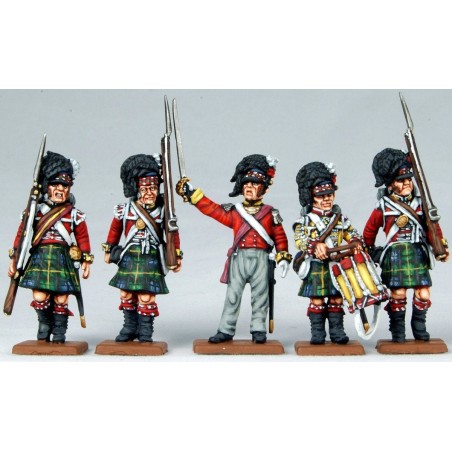 Victrix Miniatures - British Napoleonic Highlander Centre Companies