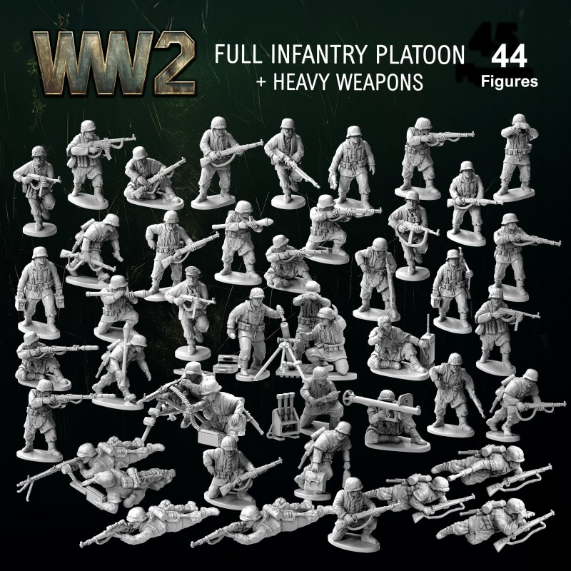 Victrix Miniatures - German Infantry & Heavy Weapons