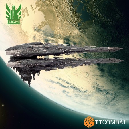 Préco - Dropfleet Commander - UCM Dreadnought